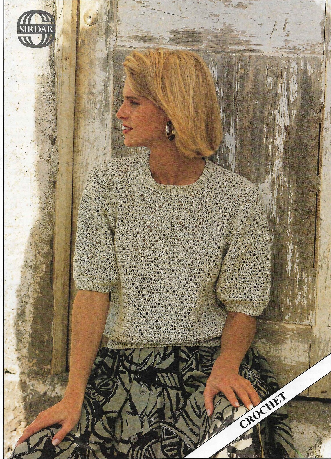 Women 4 PLY Lacy Sweater Knitting Pattern Ladies Lacy Lace - Etsy UK
