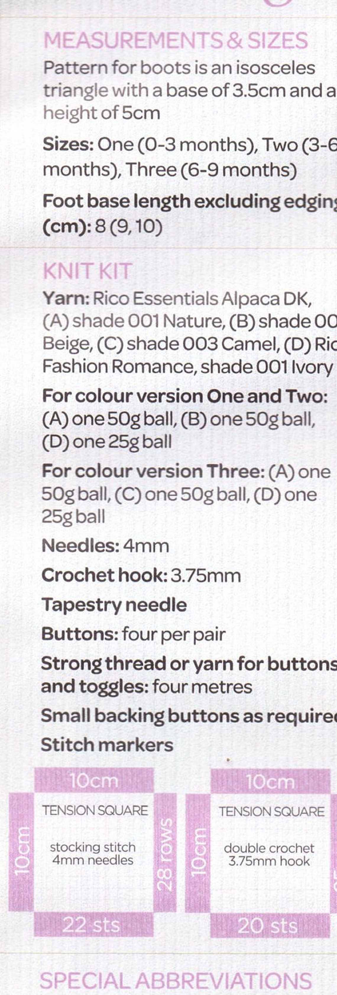 Ugg Boot Pattern Instant Down Load Knitting Pattern PDF File - Etsy UK