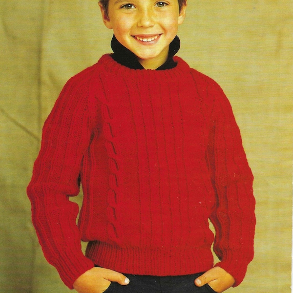 Boys Sweater Pattern - Etsy