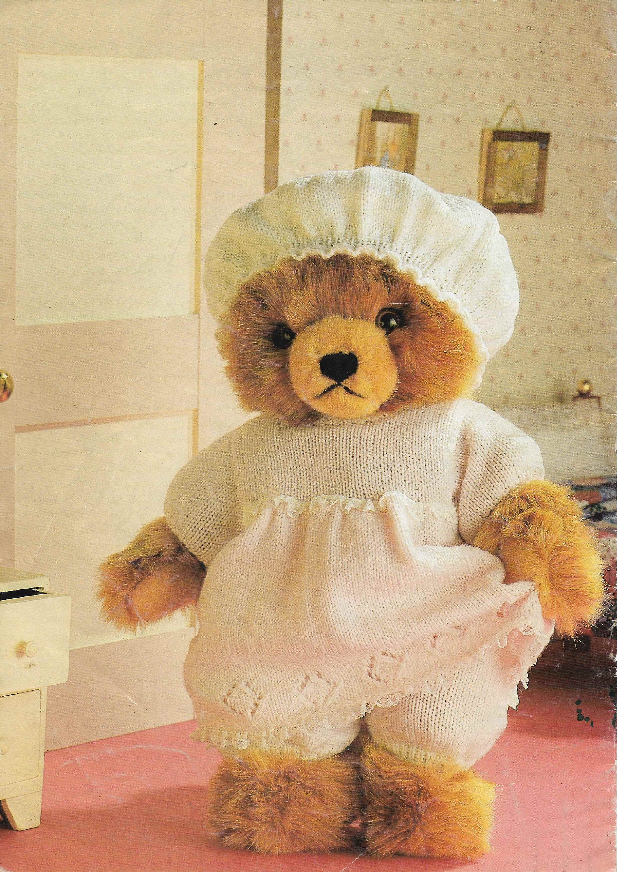 13 X Teddy Bear Clothes Knitting Patterns Outfits Coat Sweater | Etsy
