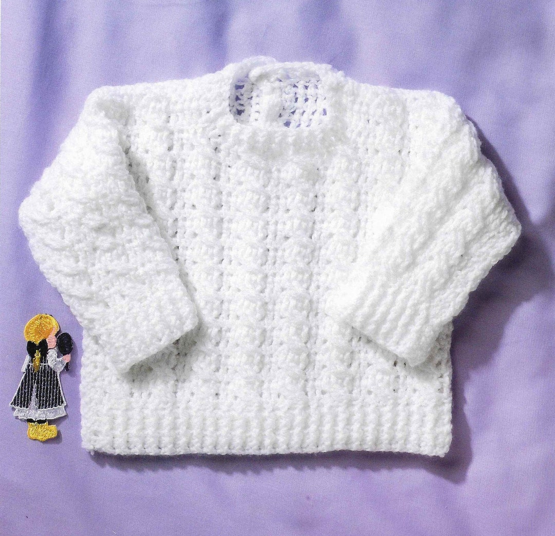 Baby CROCHET PATTERN DK Crochet Cable Sweater Jumper Crochet - Etsy ...