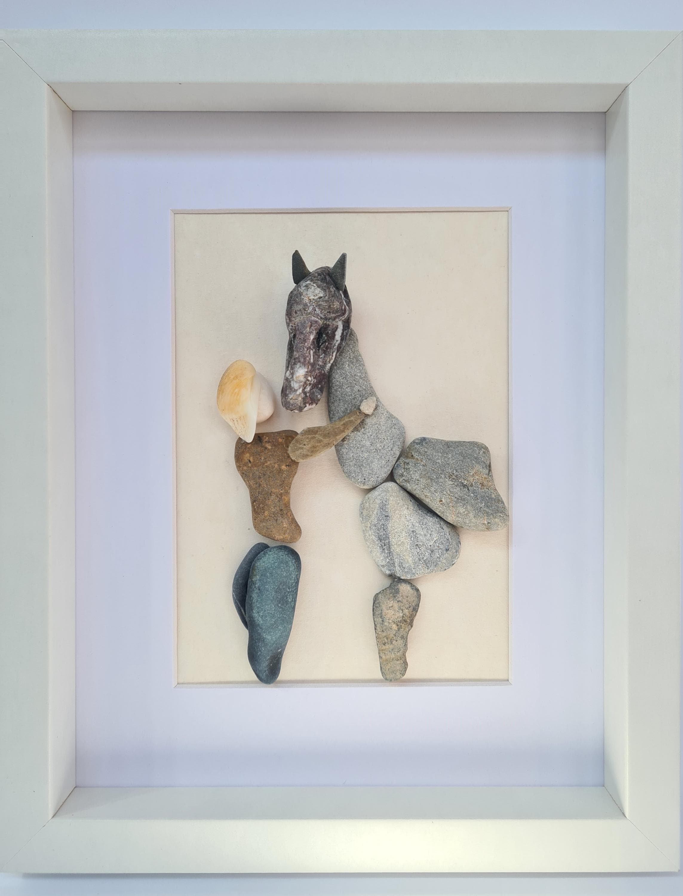 Stone Art Picture, Unique Wall Art, Pebble Art, Rock Art, Nature Rocks ...
