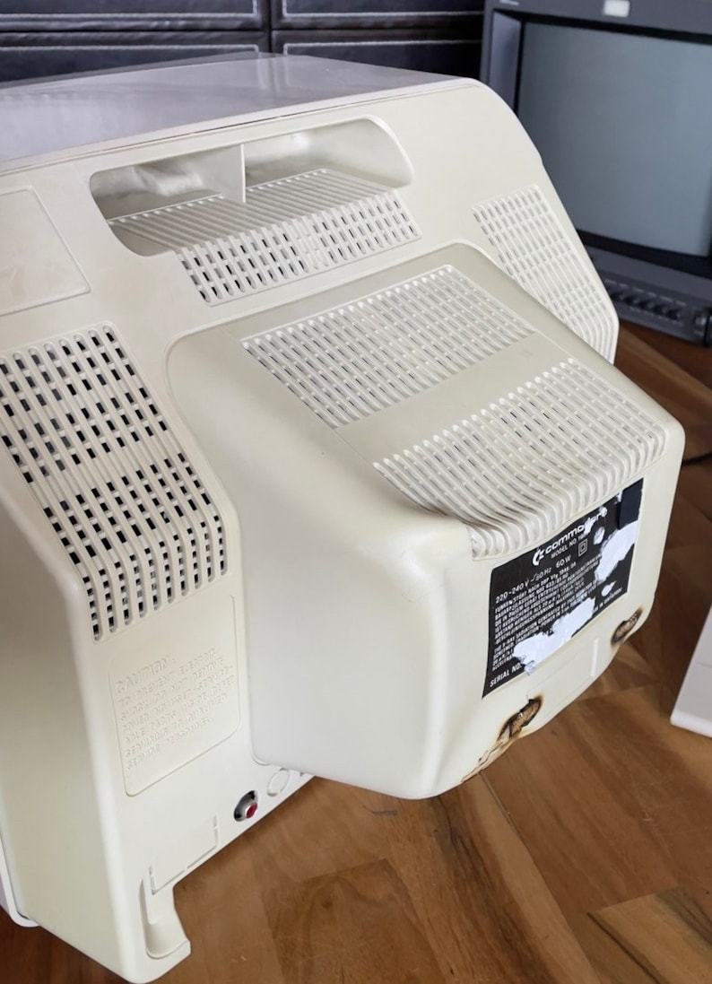 Monitor Commodore 1901 Retro Gaming CRT Amiga C64/128 Retro PC Ekran ...