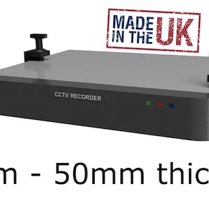 Universal Wall Mounting Brackets for Router Switch Freeview Sky Virgin ...