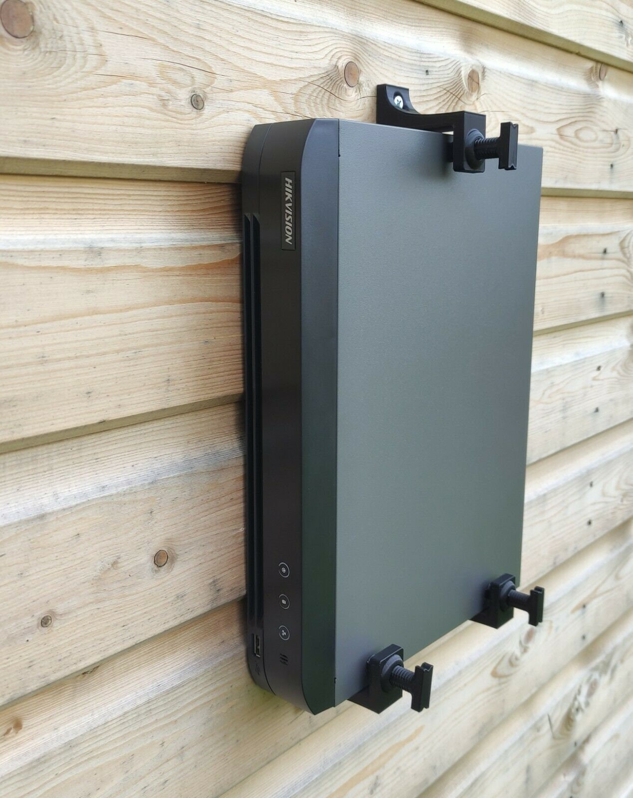 Universal Wall Mounting Brackets for Router Switch Freeview Sky Virgin ...