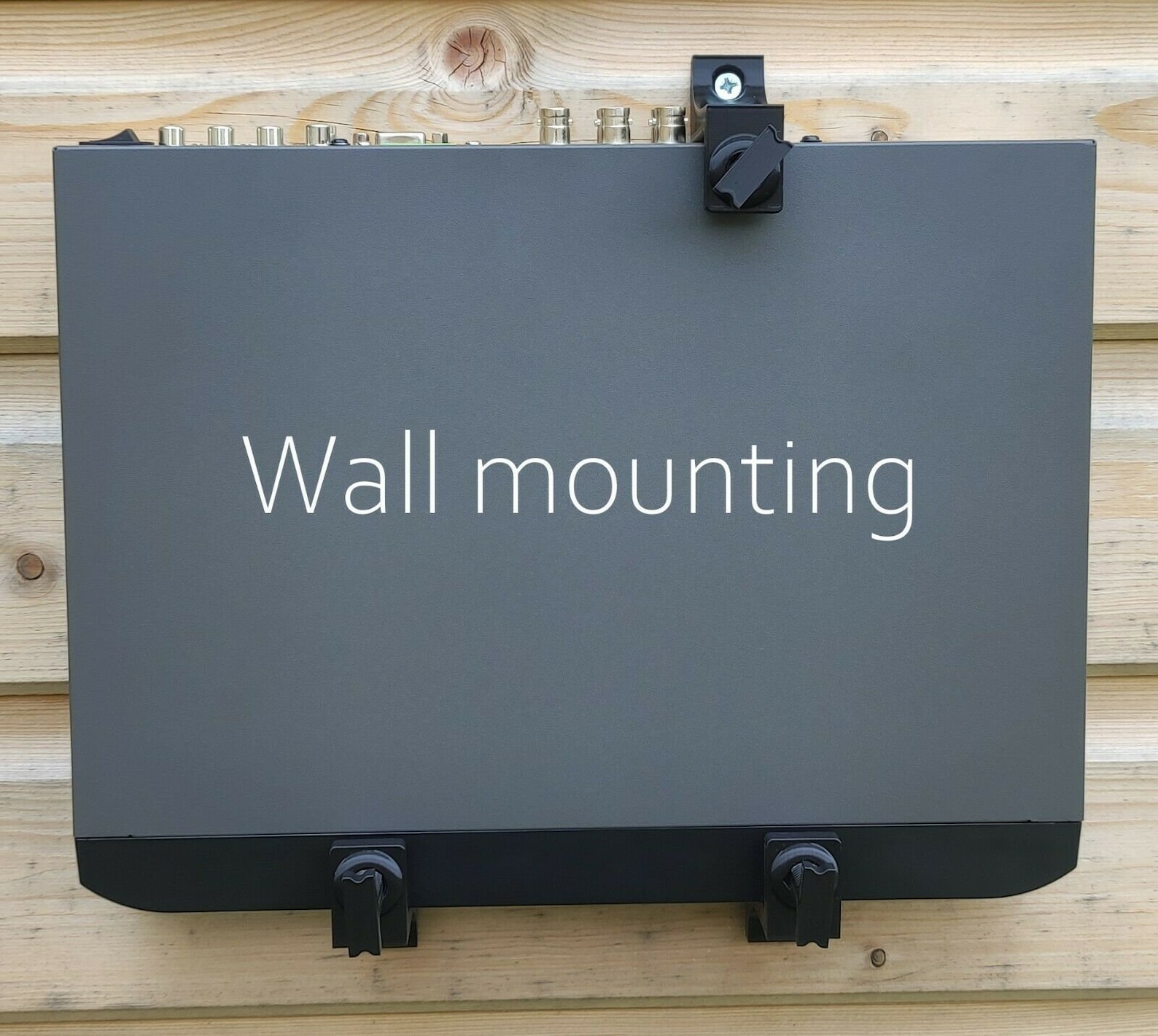 Universal Wall Mounting Brackets for Router Switch Freeview Sky Virgin ...