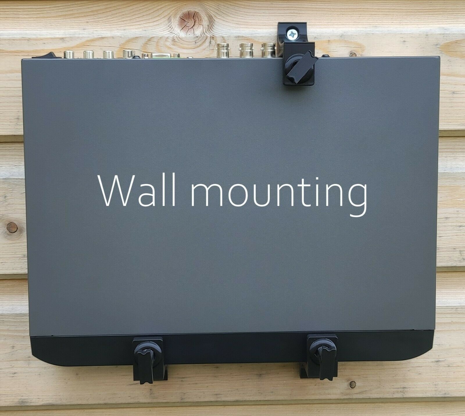 Universal Wall Mounting Brackets for Router Switch Freeview Sky Virgin ...