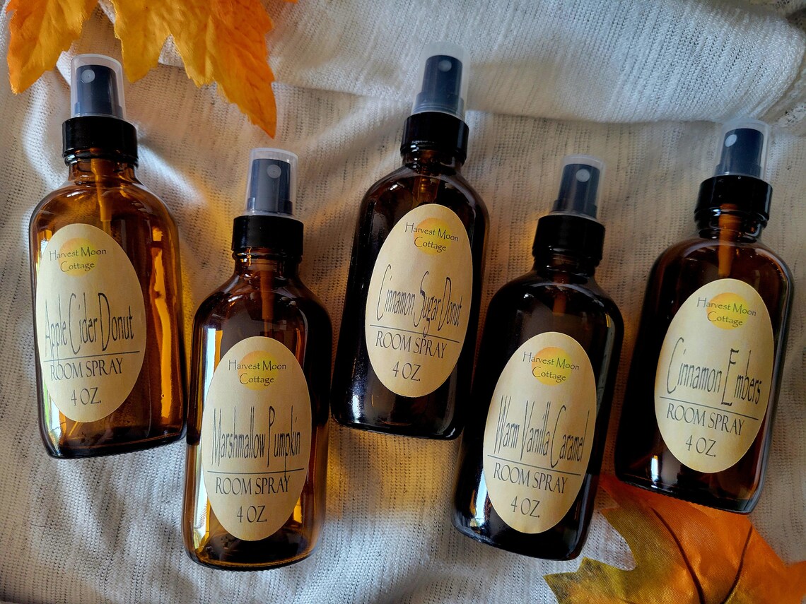 Fall Room Sprays 24 Fragrances! - Etsy
