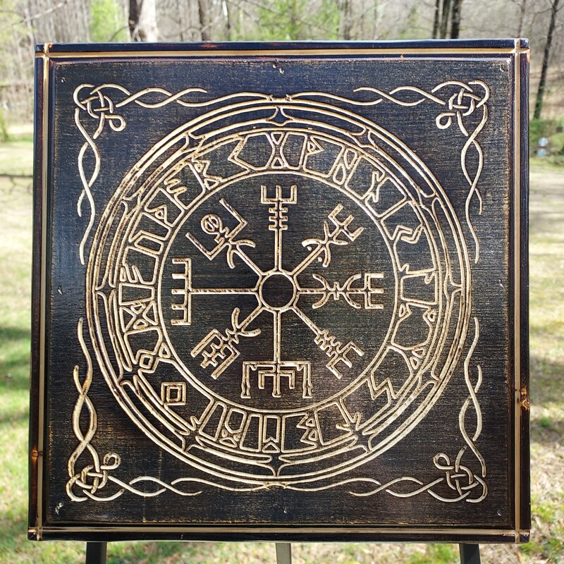 Viking Carving Plaque - Etsy