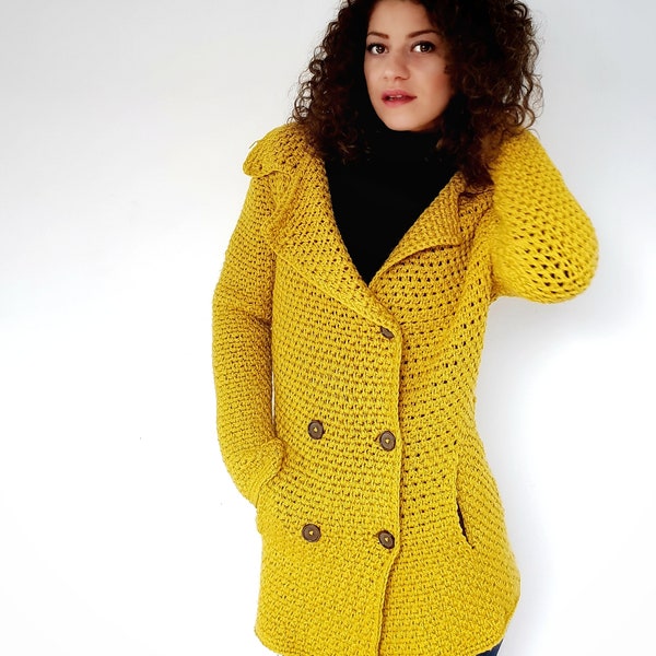 Crochet Jacket - Etsy