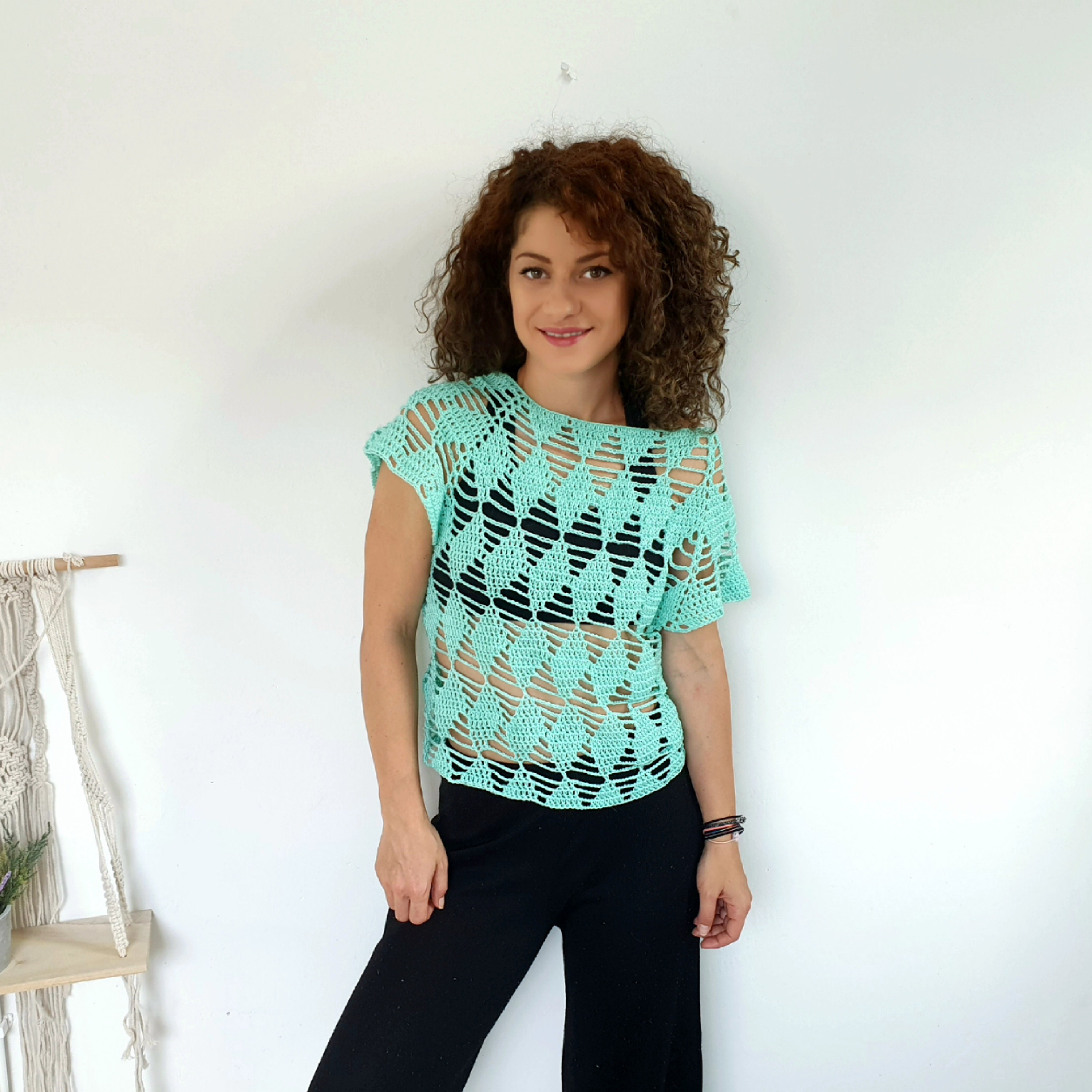 Diamonds Lace Top - Etsy