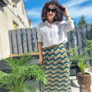 Crochet Pattern / Wavy Skirt - Etsy