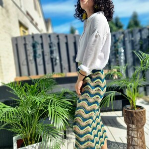 Crochet Pattern / Wavy Skirt - Etsy