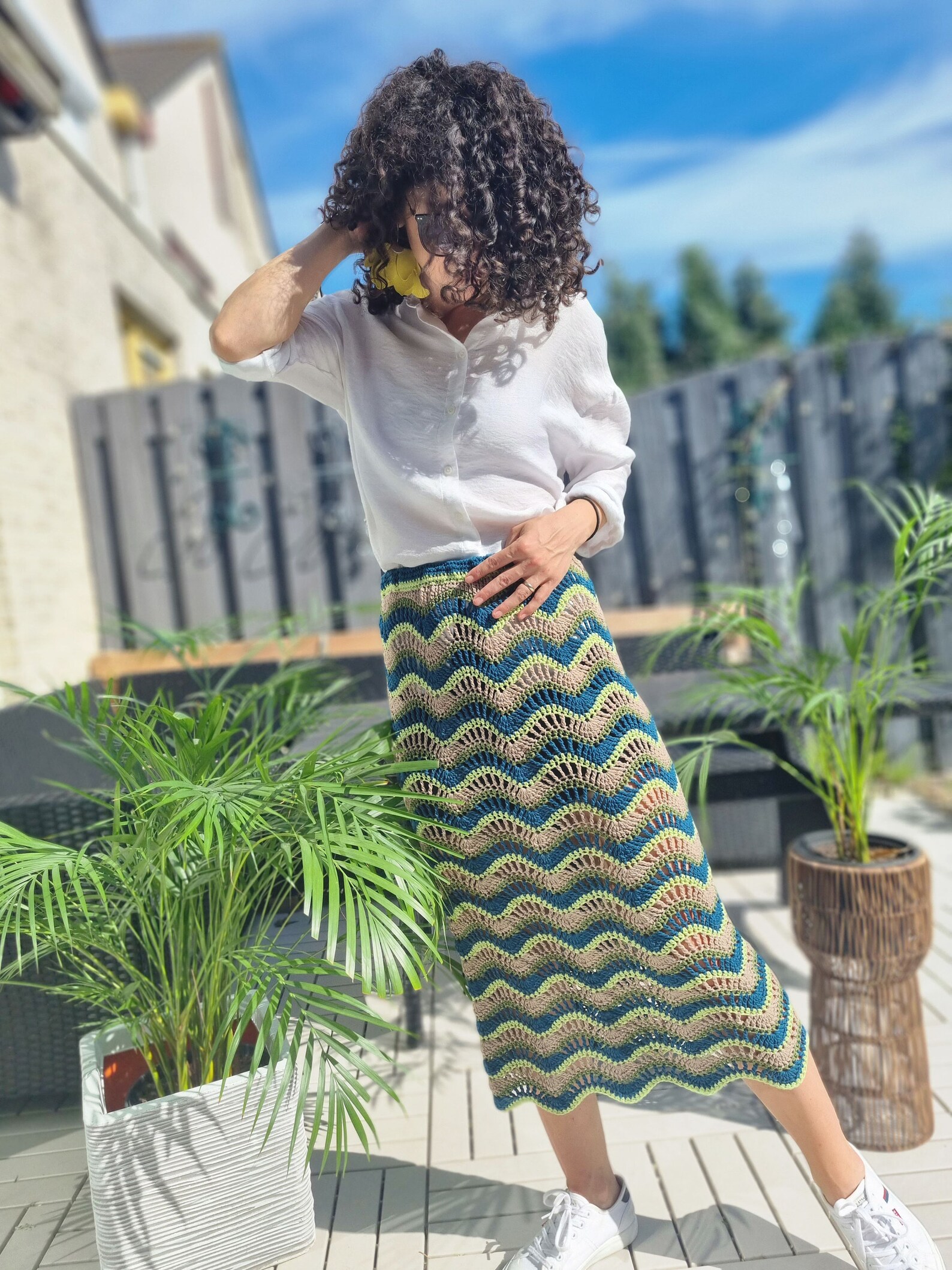 Crochet Pattern / Wavy Skirt - Etsy