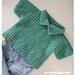 Mini Fancy Sweater Crochet Pattern - Etsy