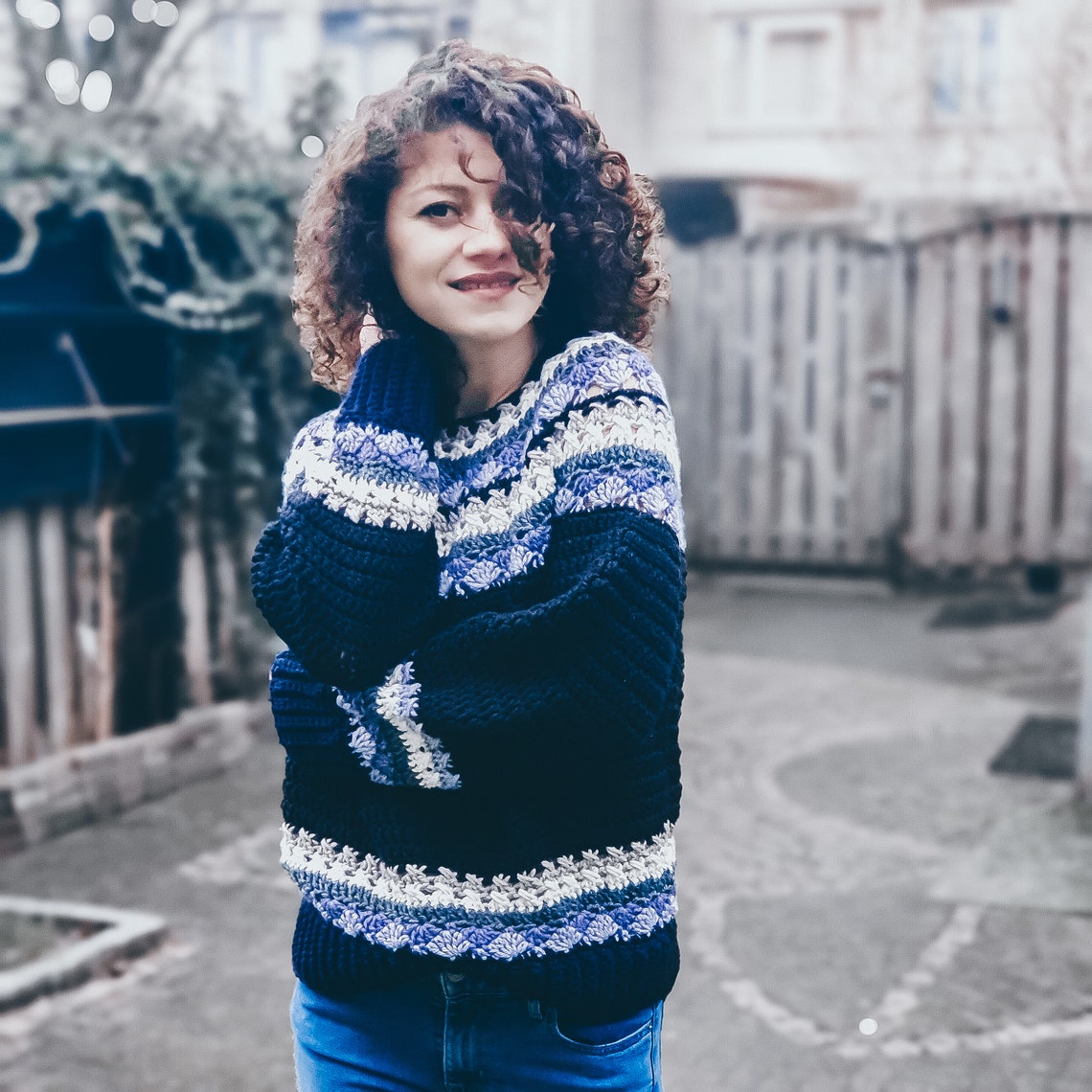 Crochet Pattern//snowflakes Sweater | Etsy