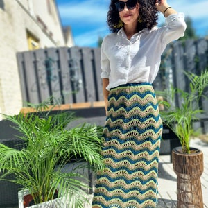 Crochet Pattern / Wavy Skirt - Etsy