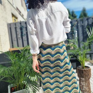Crochet Pattern / Wavy Skirt - Etsy