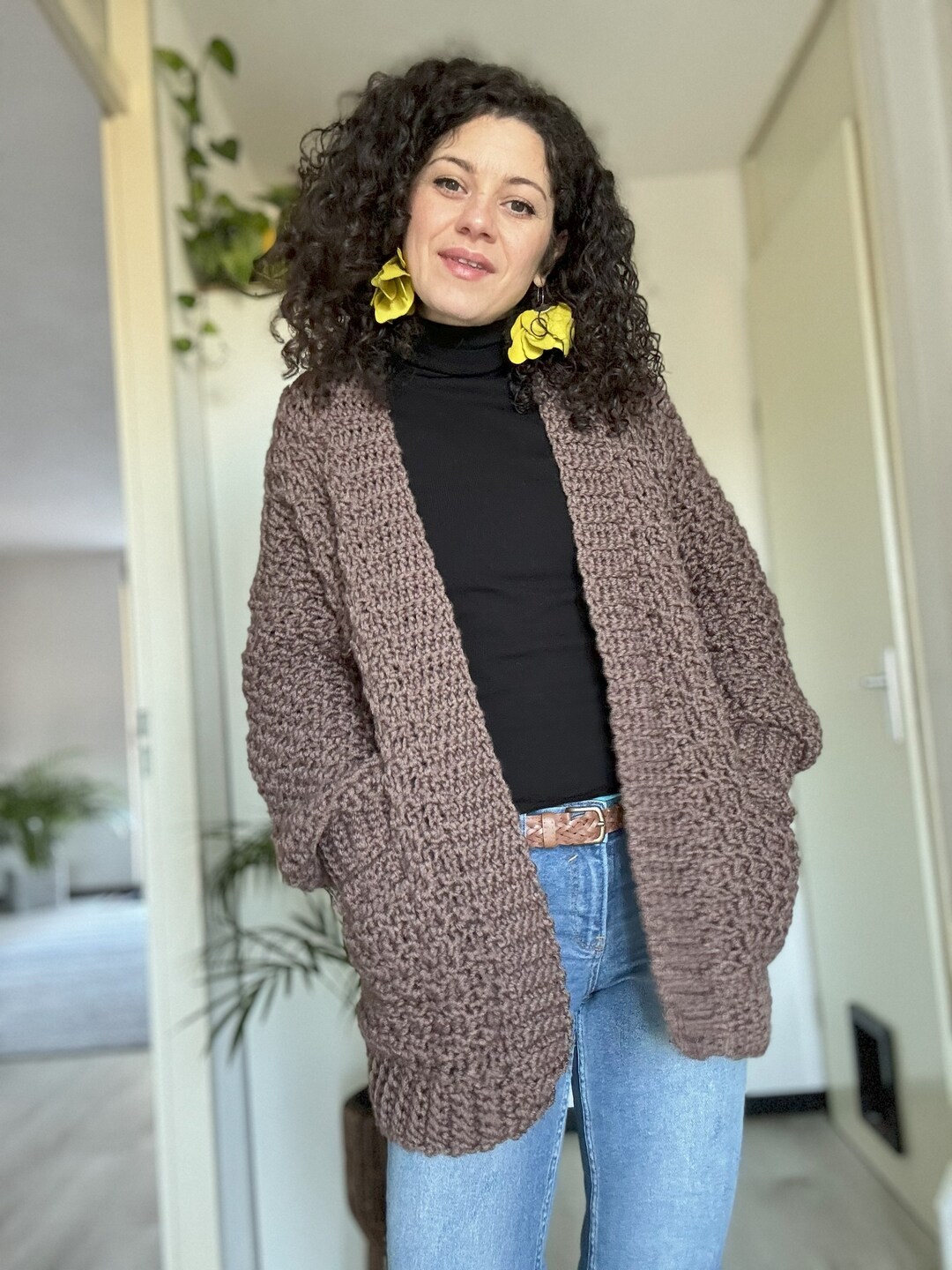 Crochet Pattern//dare to Be Cozy Cardigan - Etsy