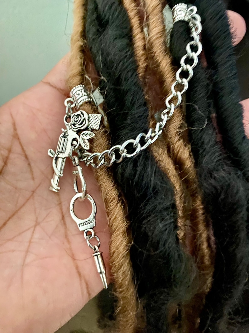 Chained Small Dreadlock Jewelry - Etsy