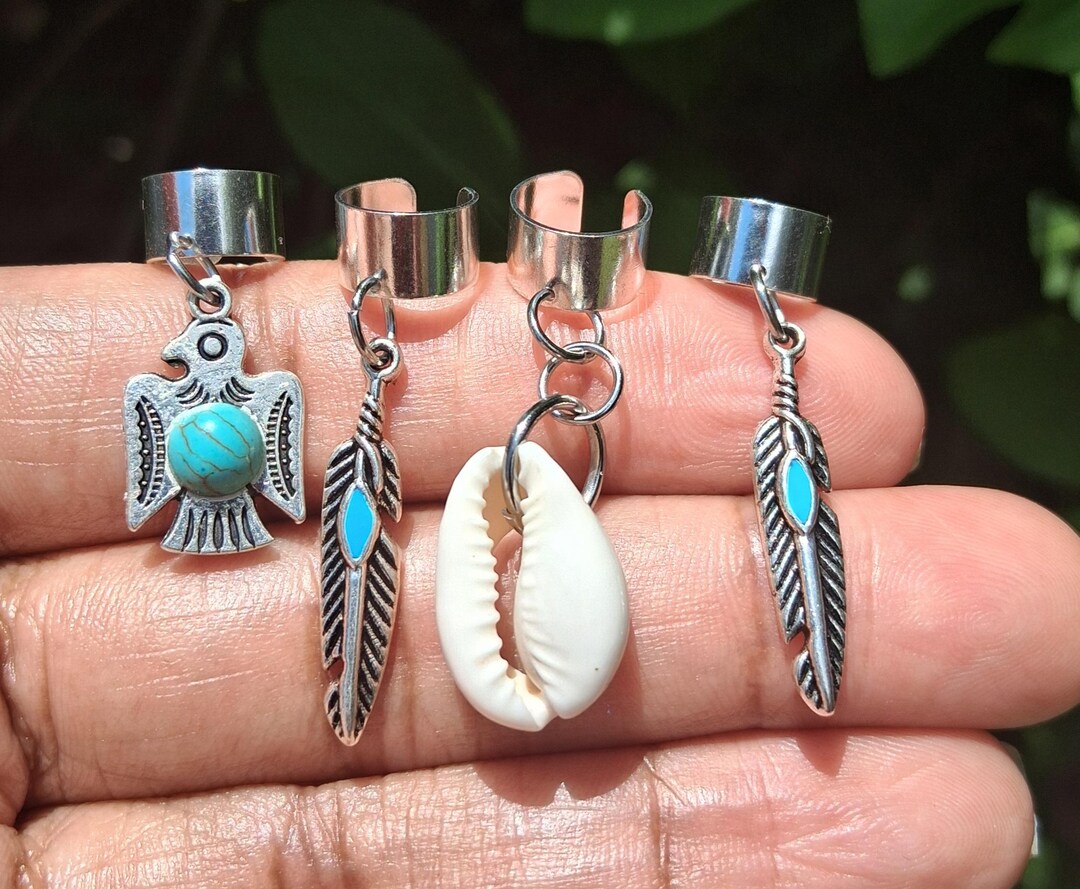 4 Piece Native American Inspired Dreadlocks Jewelry Cuff Set - Etsy