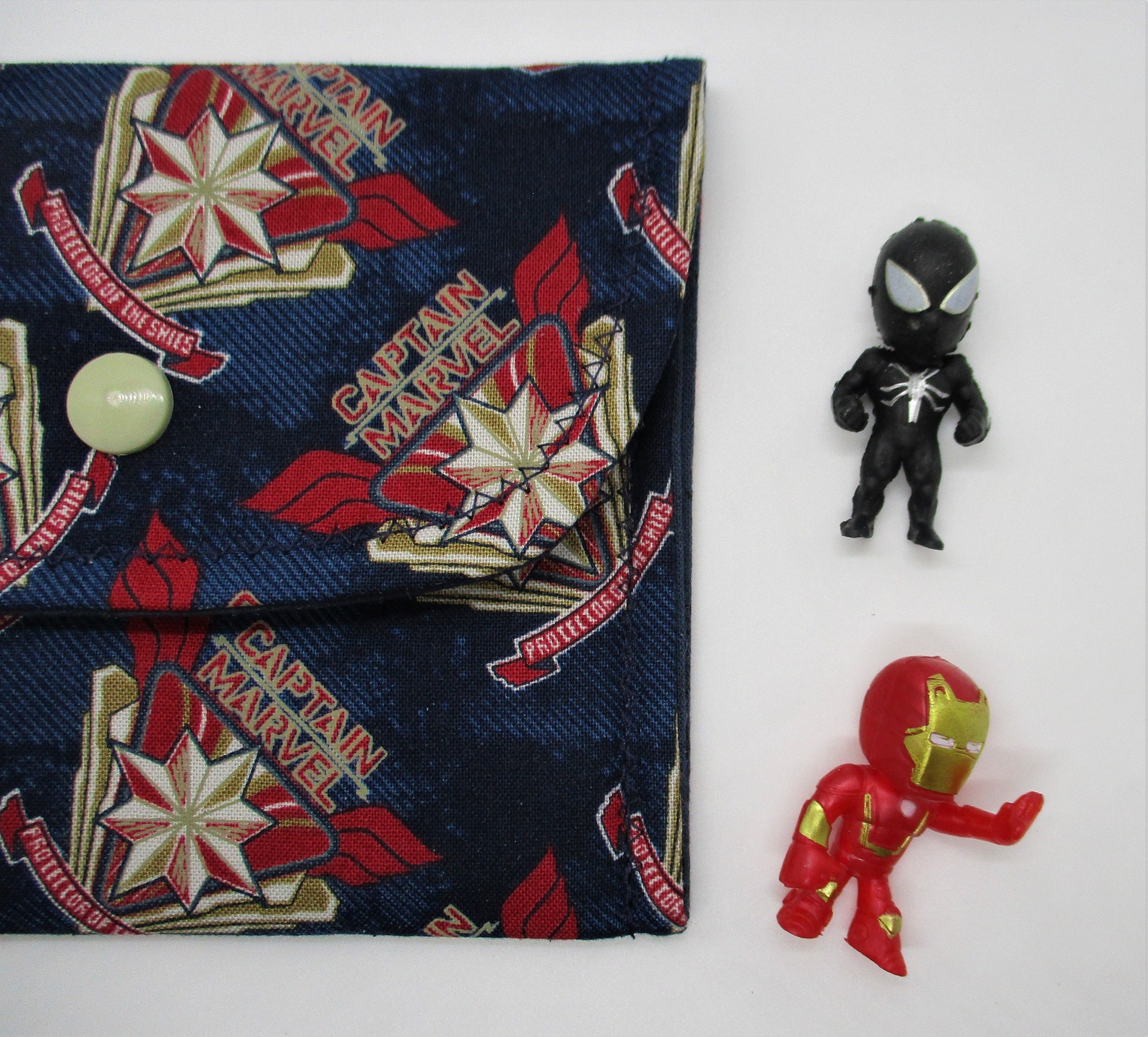 Marvel Superhero's Play Pouch 2 Miniature Toys Mask - Etsy