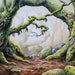 The Silmarillion Art Print, J.R.R. Tolkien Artwork, the Two Trees ...