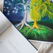 The Silmarillion Art Print, J.R.R. Tolkien Artwork, the Two Trees ...