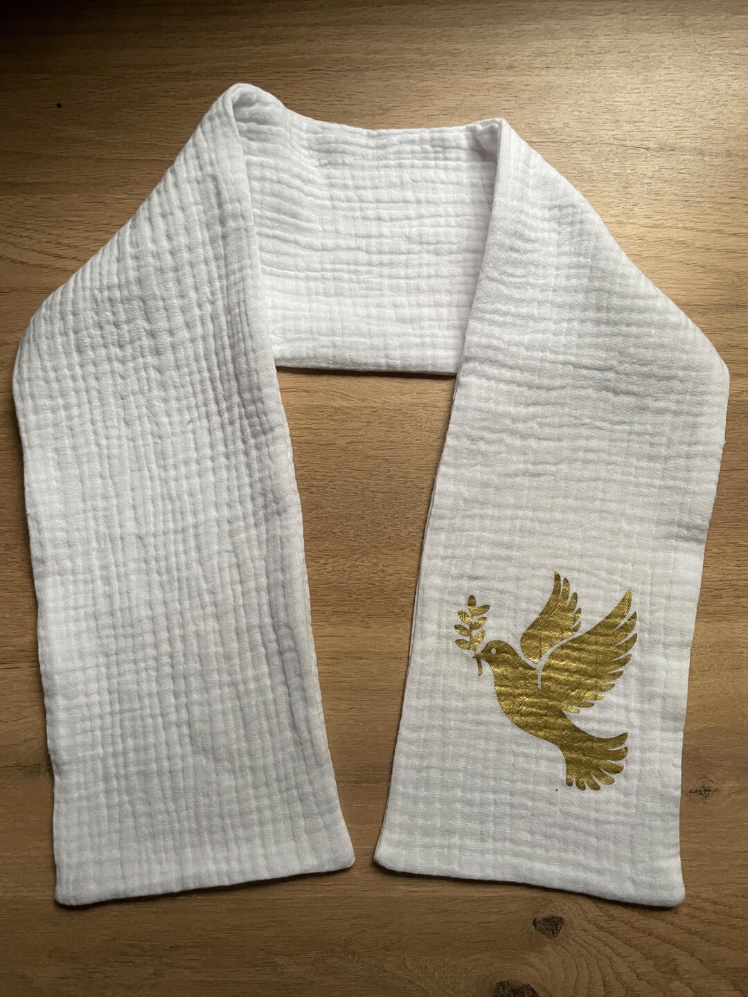 Baptism Scarf, Baby Stole, Personalized Baptism Gift - Etsy
