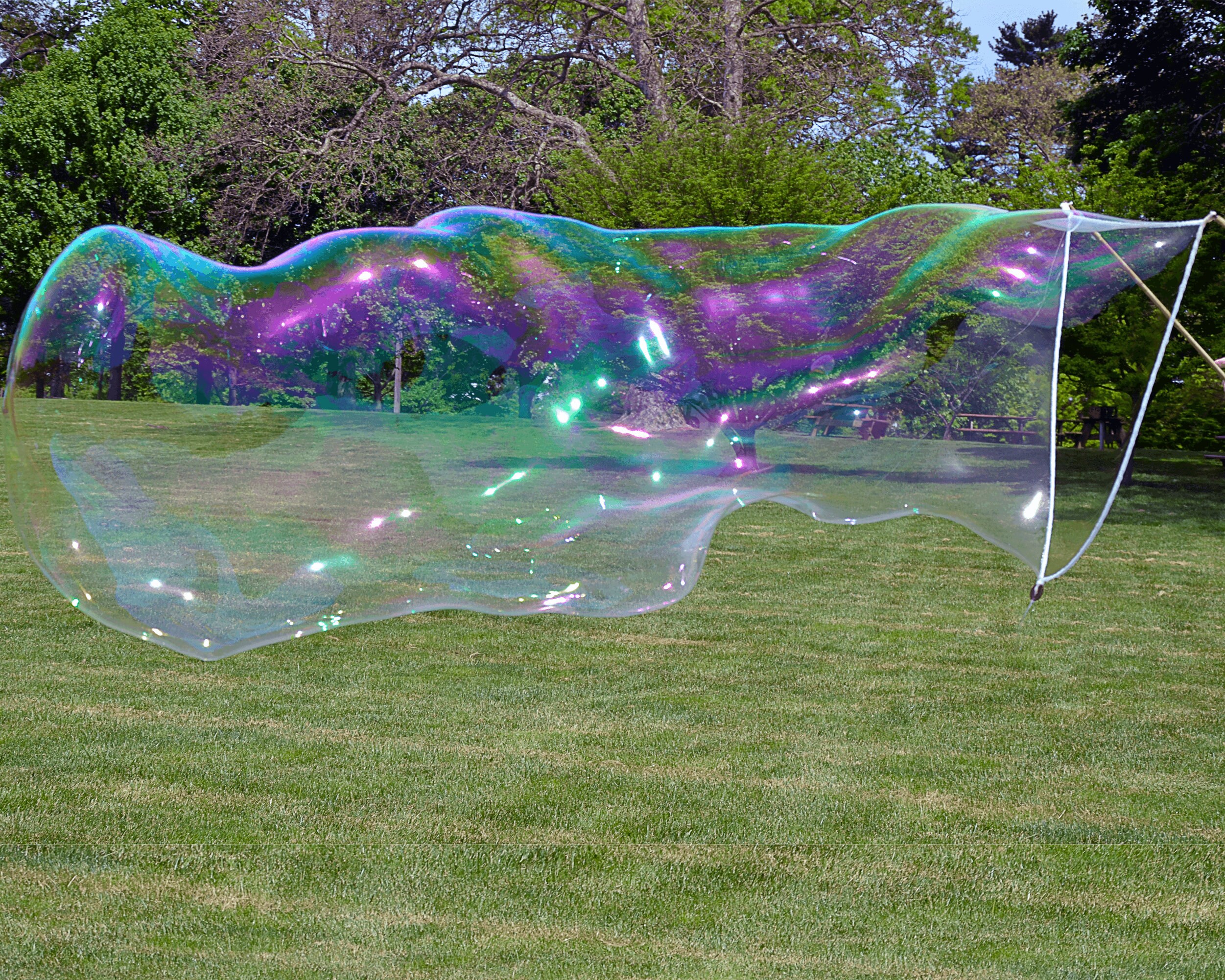 Ginormous Bubble Wand - Tri String Wand (watch the Video!) - Etsy