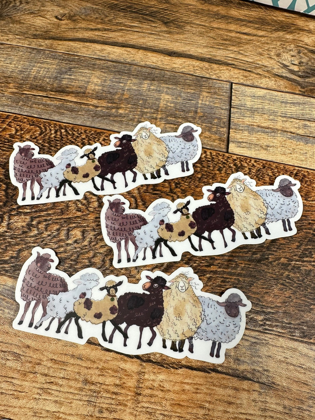 Sheep Stickers, Vinyl Stickers, Waterproof Stickers - Etsy