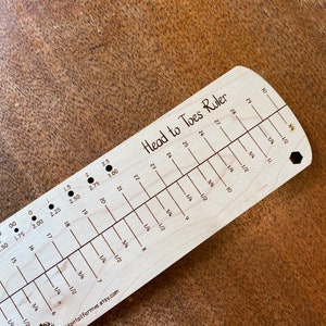 Sock Knitting Measure, Knitting Ruler, Hat Ruler, Head to Toe Knitting ...