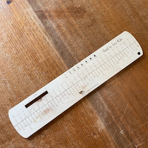 Sock Knitting Measure, Knitting Ruler, Hat Ruler, Head to Toe Knitting ...