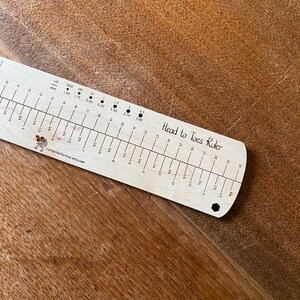 Sock Knitting Measure, Knitting Ruler, Hat Ruler, Head to Toe Knitting ...