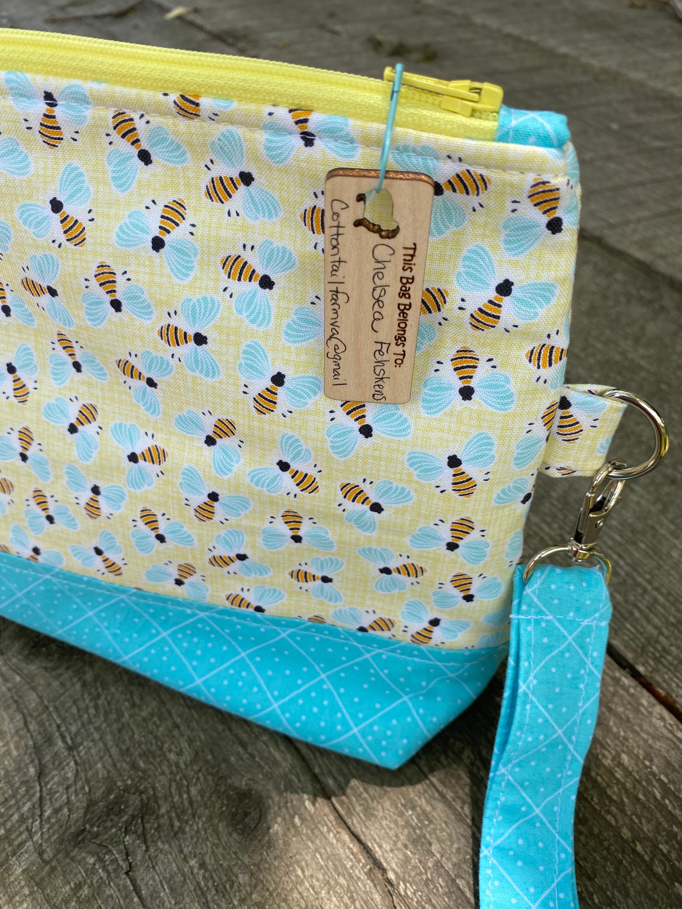 Bag Tags, Identification Tags, Knitting Bag Tags, Crochet Bag Tag, Name ...