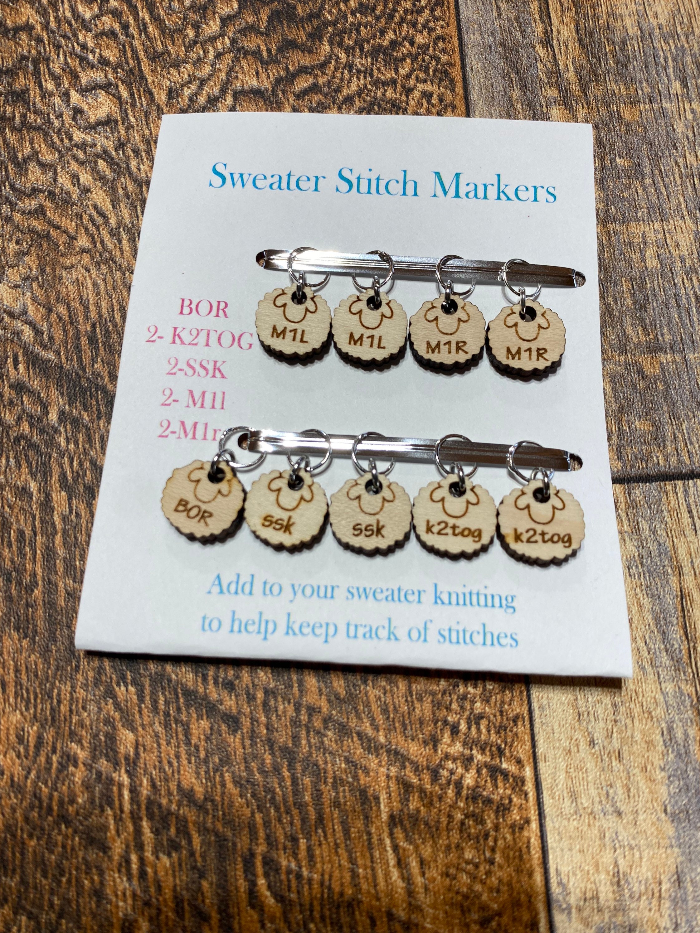 Stitch Marker Counters Sweater Knitting Marker Stitch Marker - Etsy