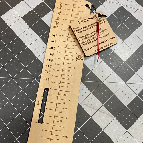 Sock Knitting Kit Knitting Ruler Hat Ruler Head to Toe - Etsy