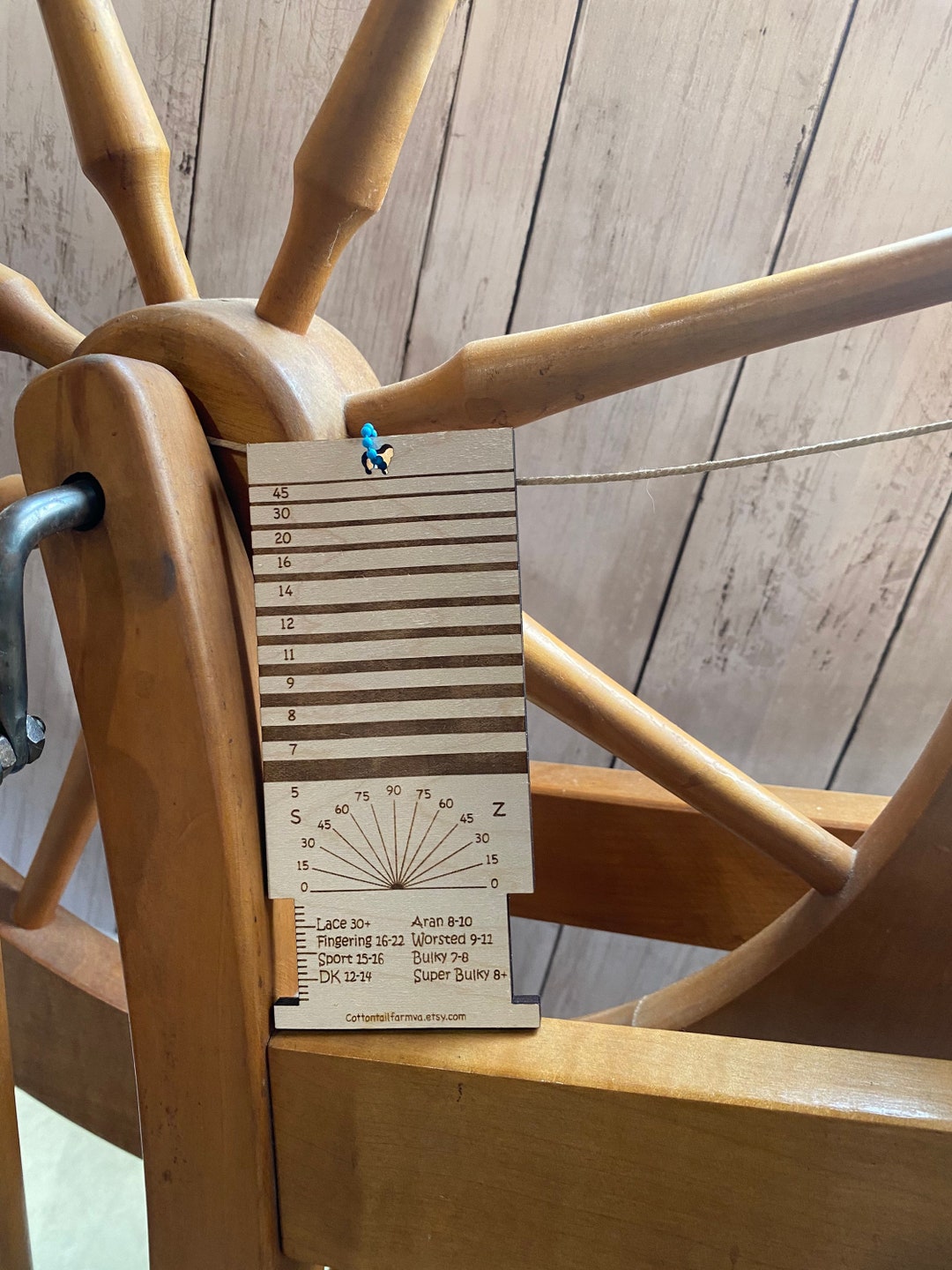 Spinning Control Card Spin Control Spinning Gauge WPI - Etsy