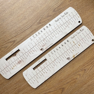 Sock Knitting Measure, Knitting Ruler, Hat Ruler, Head to Toe Knitting ...
