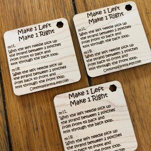 Make One Left Make One Right Stitch, Yarn Tool, Knitting Tool, Sock ...