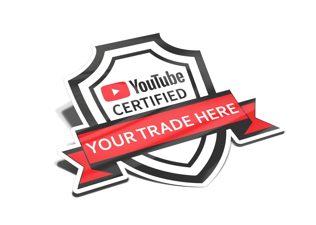 Custom Certified Vinyl Sticker - Etsy