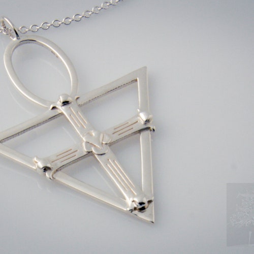 Rose Cross / Silver Pendant / Symbol of the Rosicrucians / | Etsy