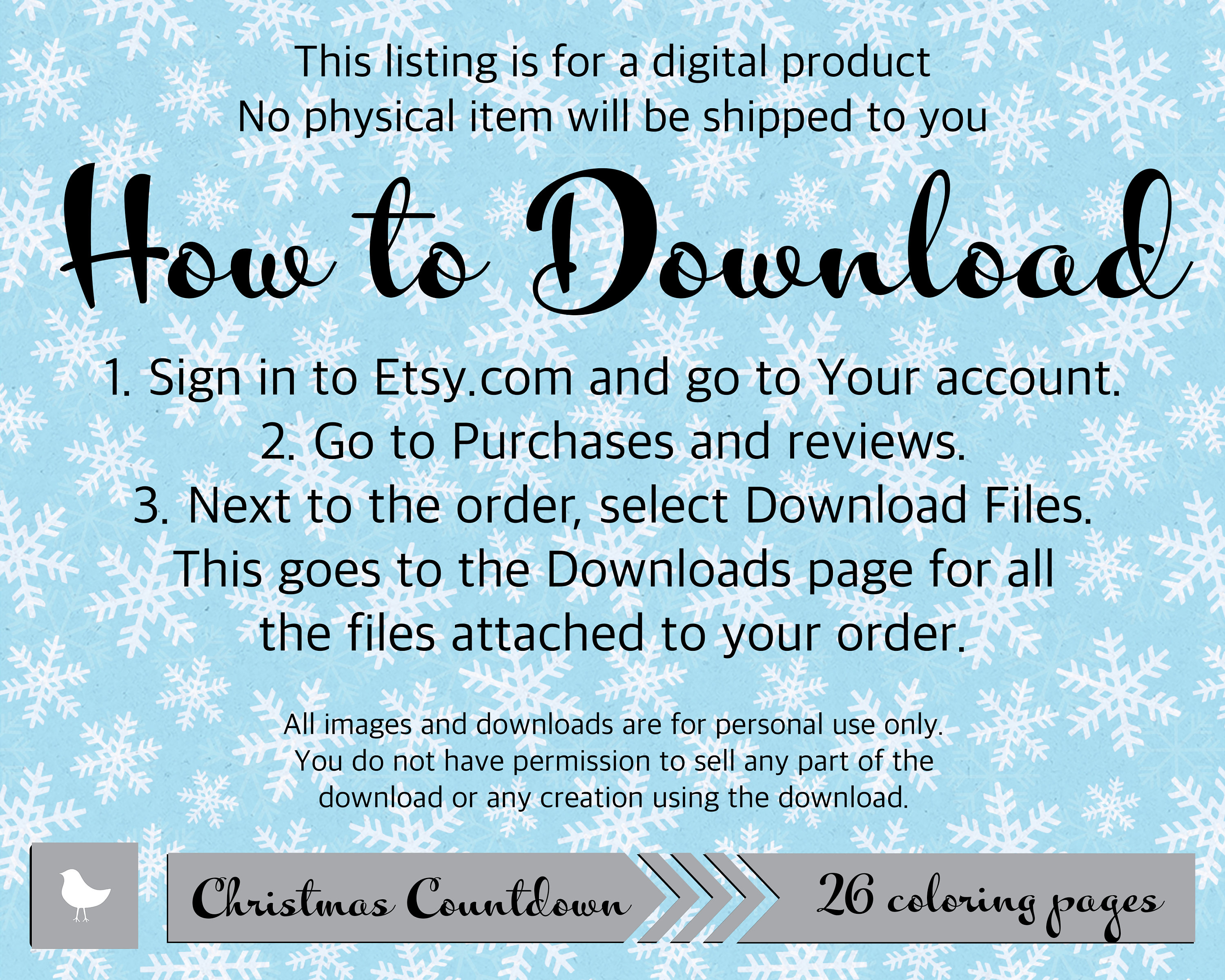 Christmas Countdown Printable, Advent Calendar, Santa's Cotton Ball ...