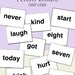 41 Dolch Third Grade Sight Word Flash Cards Printable. 3rd Grade ...