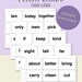 41 Dolch Third Grade Sight Word Flash Cards Printable. 3rd Grade ...