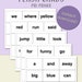 40 Dolch Pre-primer Sight Word Flash Cards Printable. Kindergarten ...