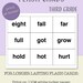 41 Dolch Third Grade Sight Word Flash Cards Printable. 3rd Grade ...