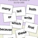 46 Dolch Second Grade Sight Word Flash Cards Printable. 2nd Grade ...