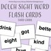 41 Dolch Third Grade Sight Word Flash Cards Printable. 3rd Grade ...