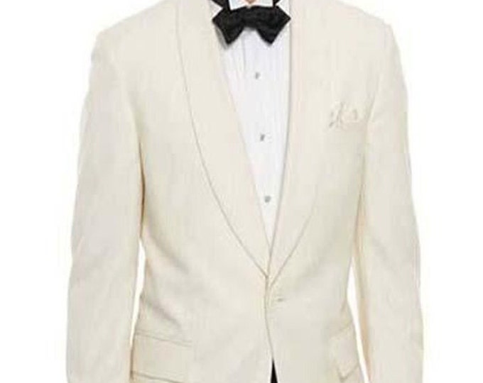 Classic Cream Tuxedo Suit for Men formalwear Tailored Suit-the Rising ...